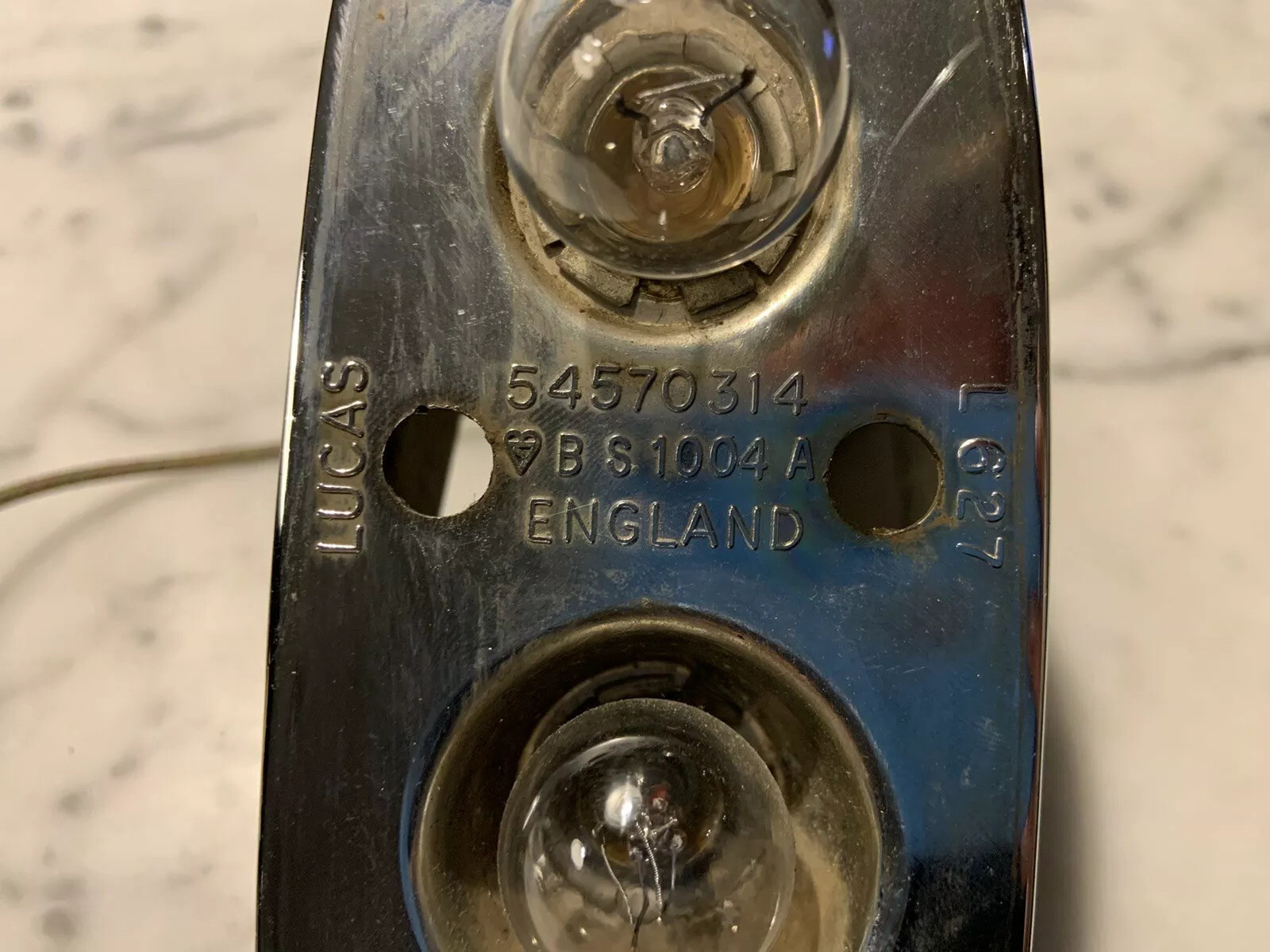 Jaguar lucas L627 54570314 BS1004A Chrome | eBay