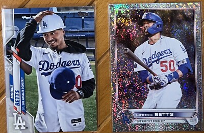 Mookie Betts 2020 Topps SSP And ‘22 Topps Foilboard SP /390 | eBay