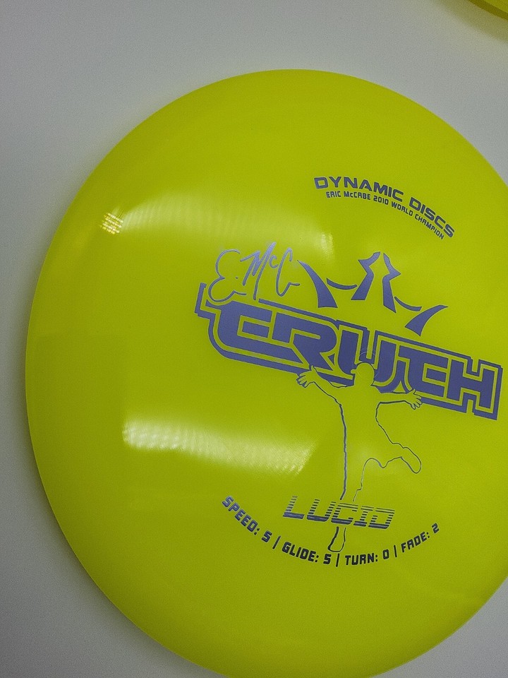 Dynamic Discs LUCID EMAC TRUTH disc golf mid range yellow 177g | eBay