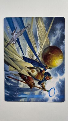 MTG Zendikar Rising Art Series Linvala, Shield of Sea Gate Art Card 77/ ...