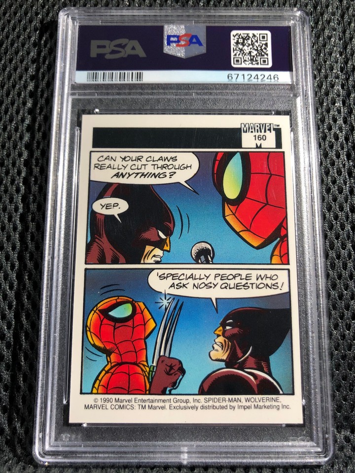 1990 MARVEL UNIVERSE LOT OF 11 PSA GRADED CARDS | eBay