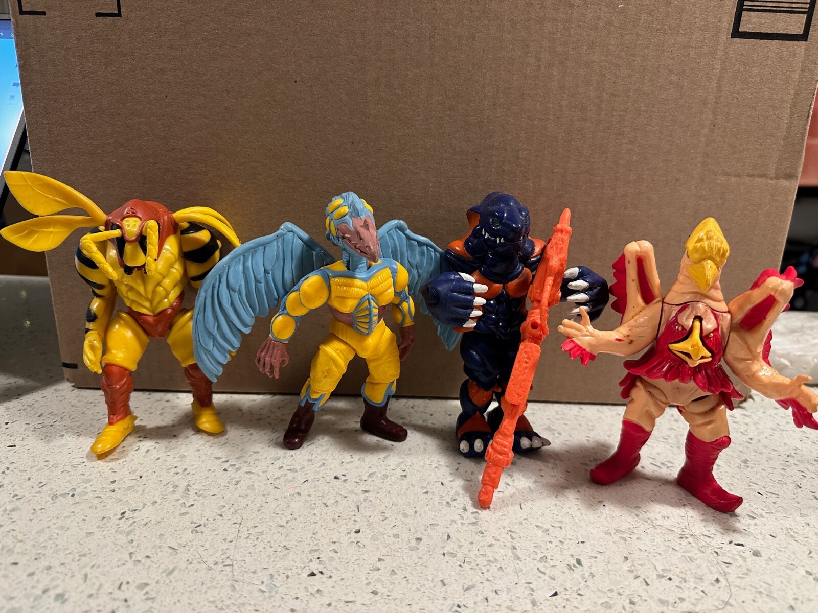 1994 Bandai Power Rangers LOT OF 4 Grumble Bee, Bird Man, Dramole ...