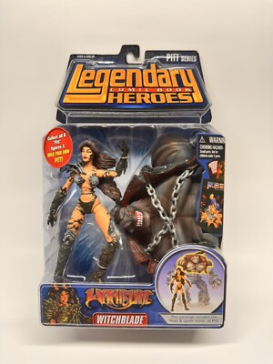 2007 MARVEL LEGENDARY COMIC BOOK HEROES PITT BAF WITCHBLADE 6” FIGURE ...