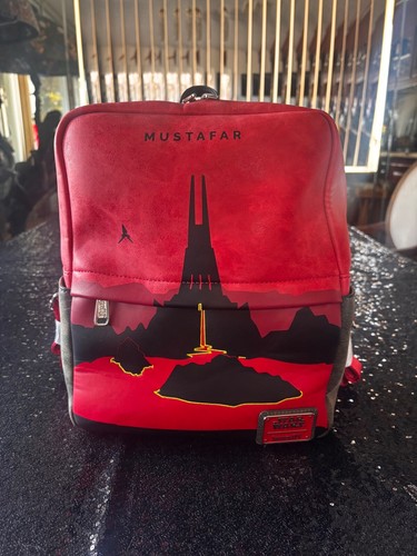LOUNGEFLY Star Wars Mustafar Square Backpack | eBay
