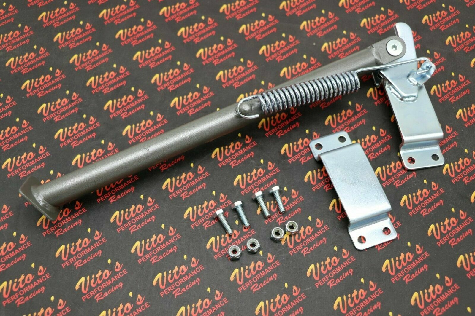 14" KICKSTAND Universal Motorcycle Clamp On Side Kick Stand Dirtbike ...