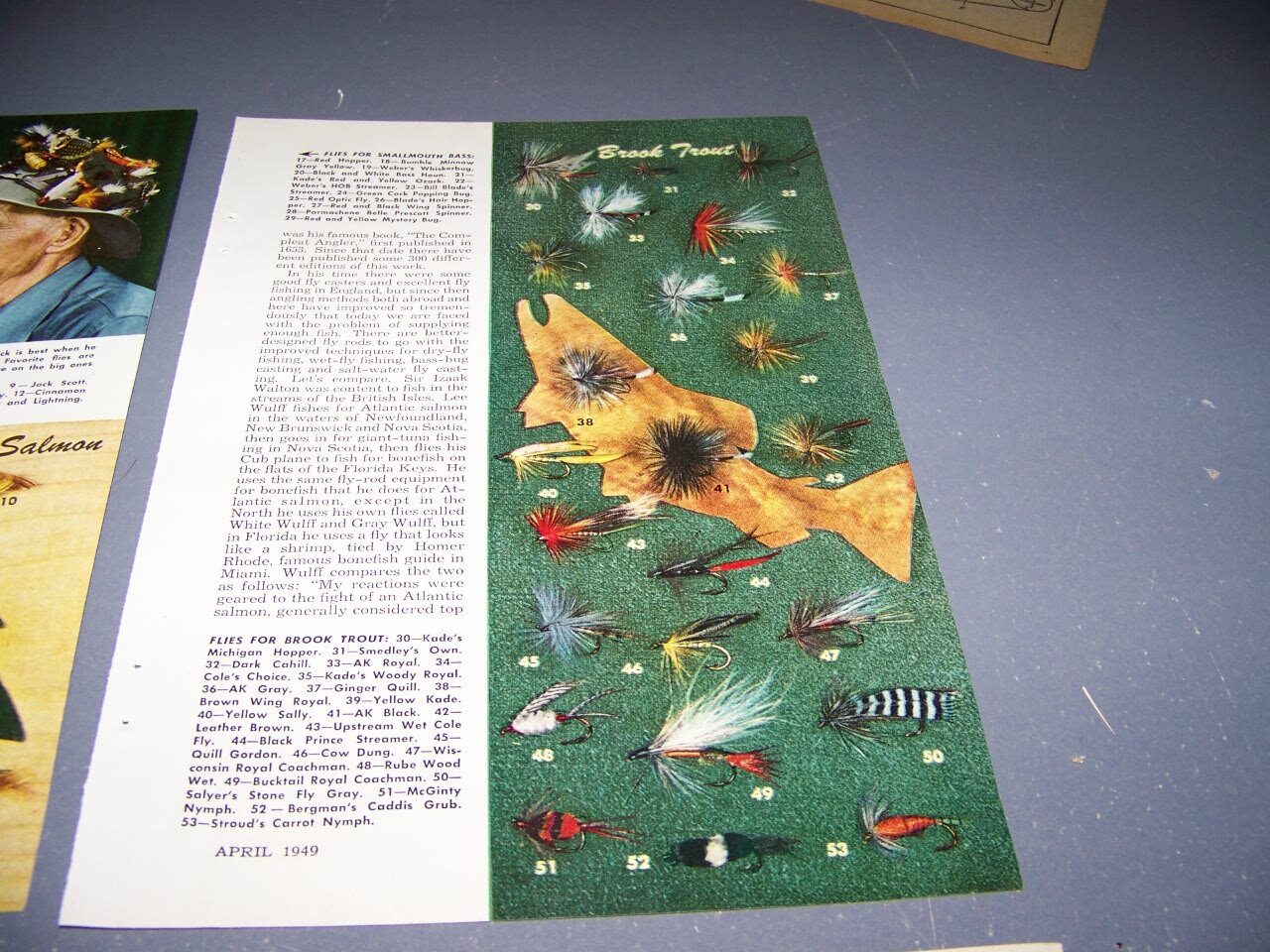 OLD 1949 FISHING LURES "HOW TO TEMPT A FISH" PART-1.PHOTOS/DETAILS ...