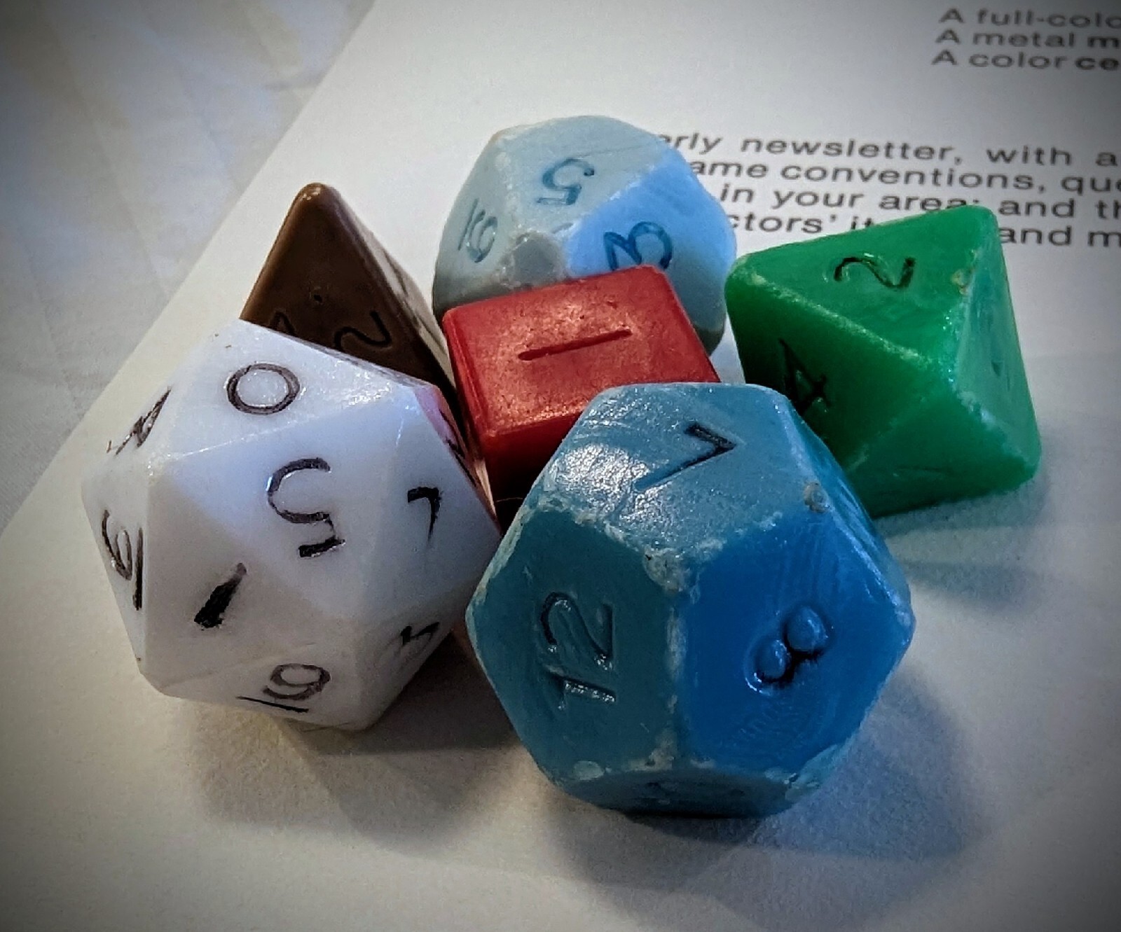 Dungeons & Dragons Basic Set Holmes 1978 4th § B1 B2 Geomorphs & Dice ...