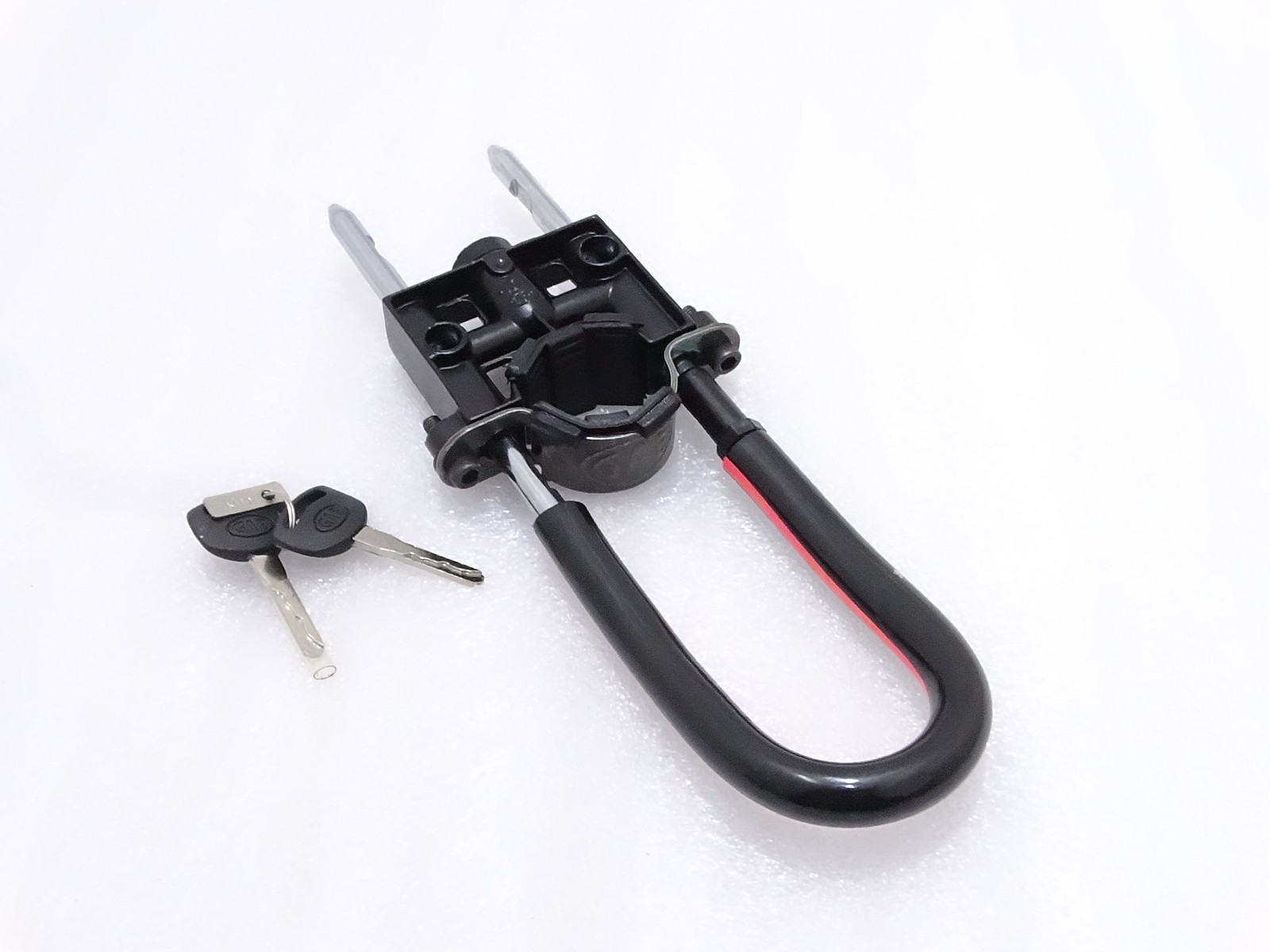 BRAND NEW UNIVERSAL MOTORCYCLE FRONT WHEEL/SHOCKER LOCK #RE226 | eBay