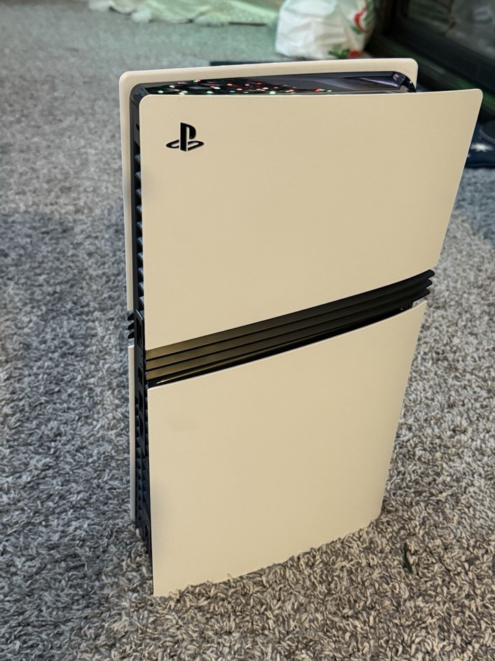 Sony PlayStation 5 Pro Disc-Free Console White Controller, 2TB | eBay