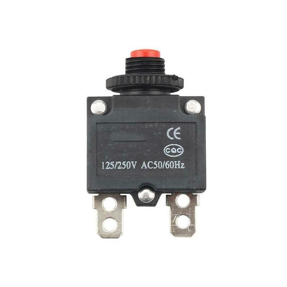 Electrical Protector Switch Fuse 10A Button Fuse HT-01-A WP-01 Reset ...