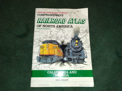 SPV's Comprehensive Railroad Atlas California & Nevada 1994 Soft Cover ...