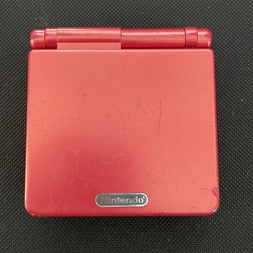 Original OEM Nintendo Gameboy Advance SP Housing Shell Flame Red AGS ...