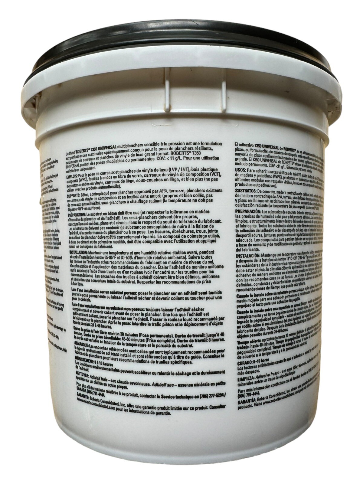 Roberts 7350-1 Flooring Adhesive 1 Gallon off White for sale online | eBay