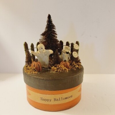 ESC Trading 2002 BOO Backyard Scenery Box Signed Butler RARE | eBay