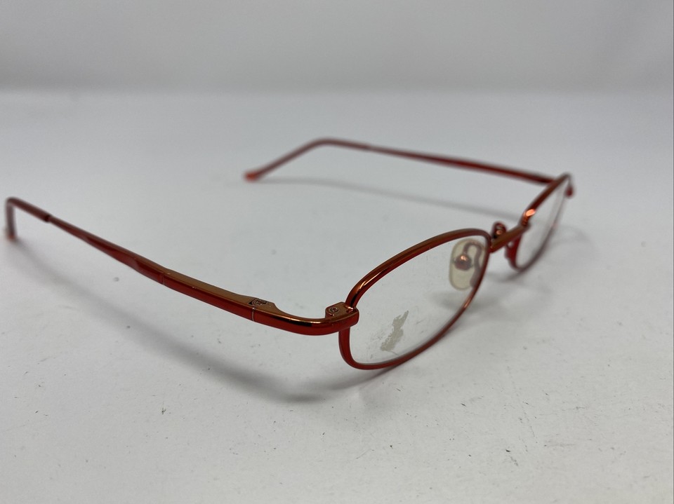 Via Roma VR516 SHINY WINE 43-20-130 Red Full Rim Metal Eyeglasses Frame ...