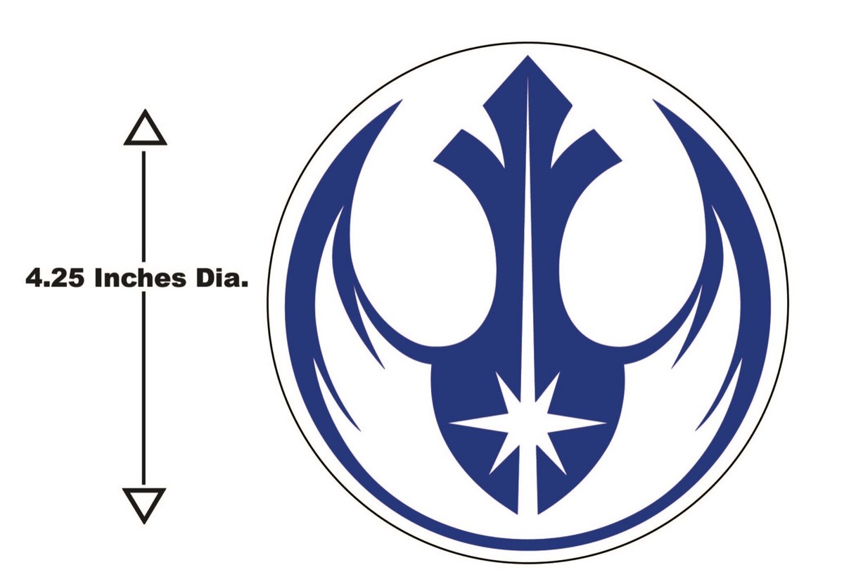 Jedi Knight Symbol Blue