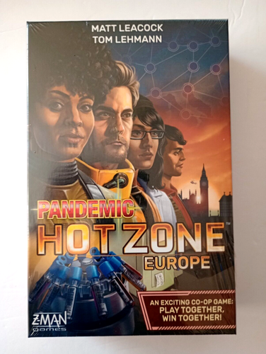 Pandemic Hot Zone: Europe Board Game Z-Man Games New in Shrink ...