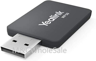 Yealink WF50 Wi-Fi Adapter For IP Phone/USB Dongle External Black Free ...