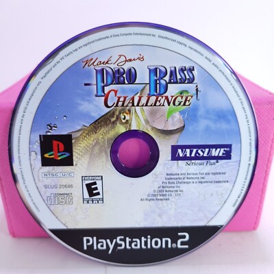 Mark Davis Pro Bass Challenge (Sony PlayStation 2, 2003) Disc Only ...