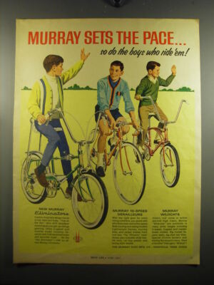 1967 Murray Bicycles Ad - Eliminator, 10-Speed Derailleurs and Wildcat ...