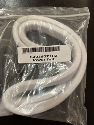 New Dryer Lower Drum Felt Seal 5303937183-NO Adhesive | eBay