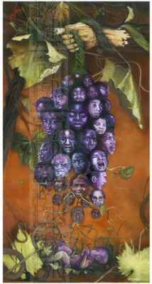 Strangely Fruitful, an African American, Black Art Print by Edwin ...
