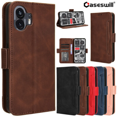 For Nothing CMF Phone 3 2 Pro 1 2A Leather Card Holder Wallet Stand ...
