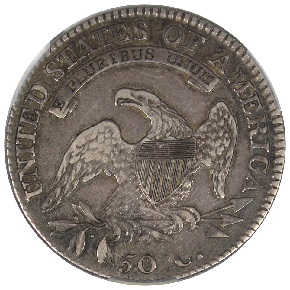 1811 Capped Bust Half Dollar CAC XF40 Small 8 Crusty Type Coin 50C | eBay