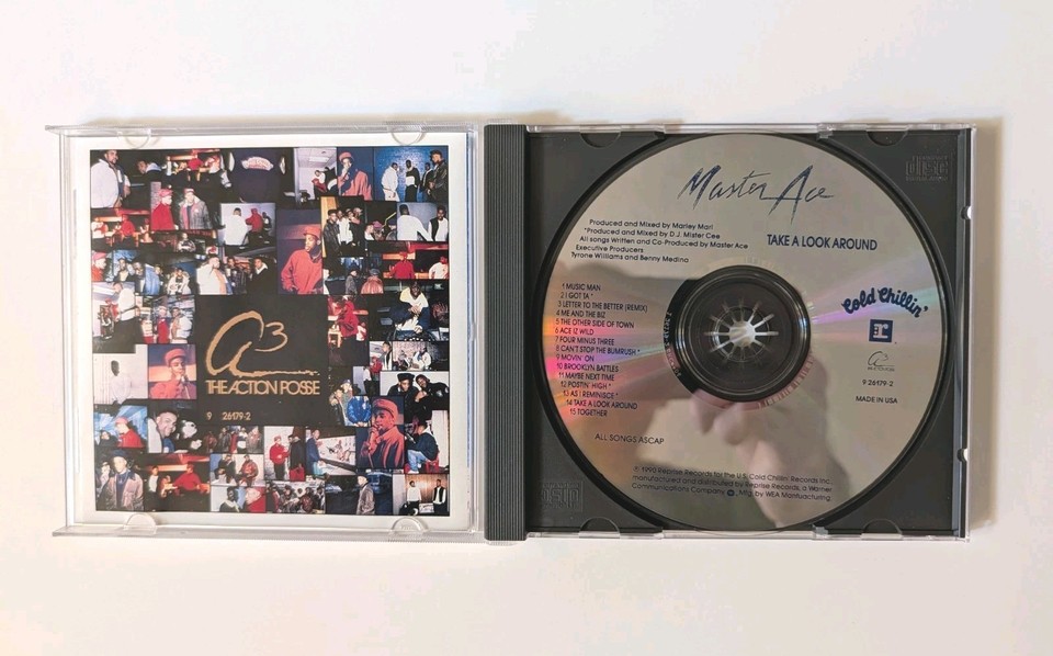 Master Ace - Take a Look Around (CD, 1990, Cold Chillin') - Rare Hip ...