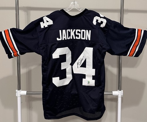 Bo Jackson Signed Auburn Tigers Jersey 'GTSM BO COA' 1985 Heisman ...
