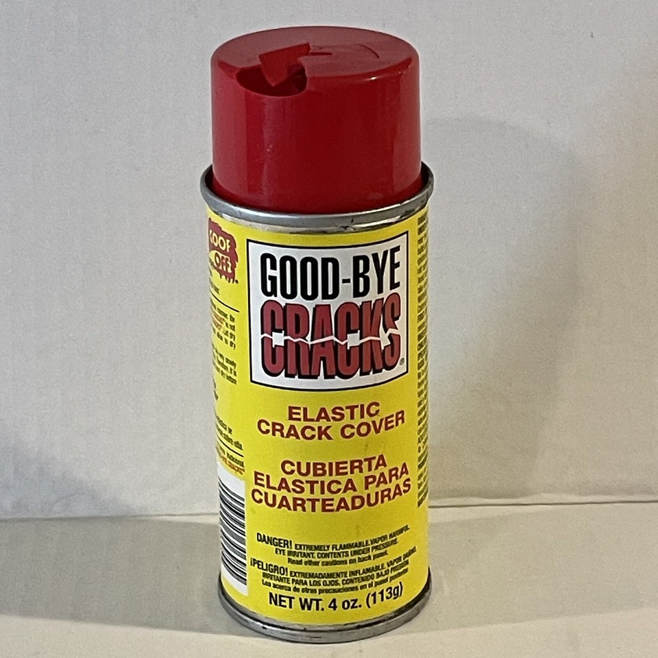 Good Bye Cracks Elastic Spray On Crack Cover 4oz from Goof Off ...