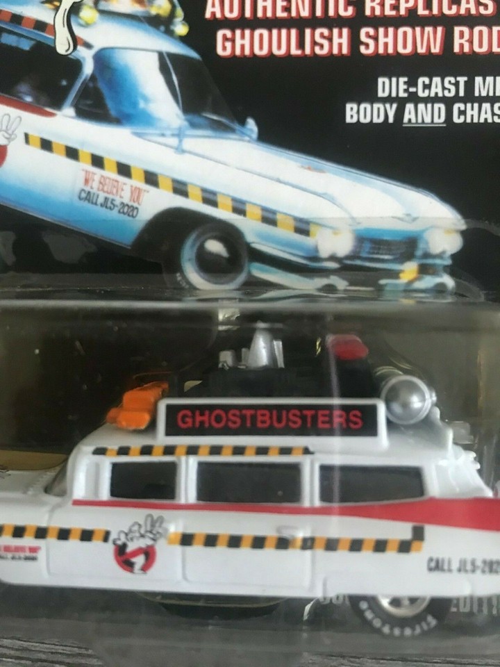 1997 JL Johnny Lightning Frightning GHOSTBUSTERS ECTO-1A DIECAST METAL ...