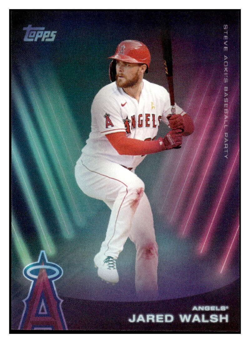 JARED WALSH 2022 Topps X Aoki Baseball Party #49 Angels MLB ID:50969 | eBay