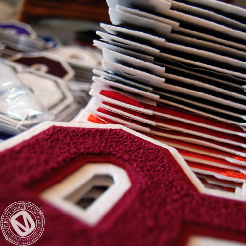 Chenille Varsity Letter Patches A-M (11 Colors) School Letter Patch ...