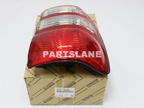 81551-60680 Toyota OEM Genuine LENS & BODY, REAR COMBINATION LAMP, RH ...