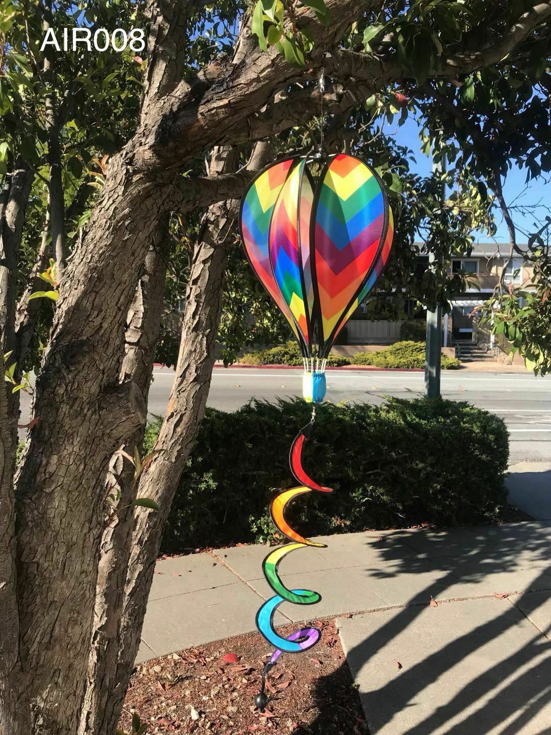 Heavy Duty Panel Hot Air Balloon Wind Spinner 18"H | eBay