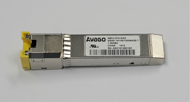 AVAGO ABCU-574-1AGZ 1.25GBd SGMII 10/100/1000BASE-T Transceiver for ...