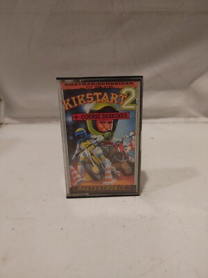 Amstrad CPC Kikstart II Game Cassette | eBay