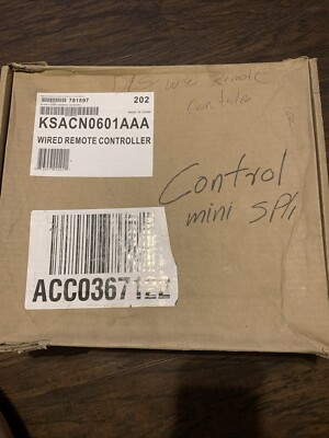 Mini Split Controller And Miscellaneous Wires And Instructions | eBay