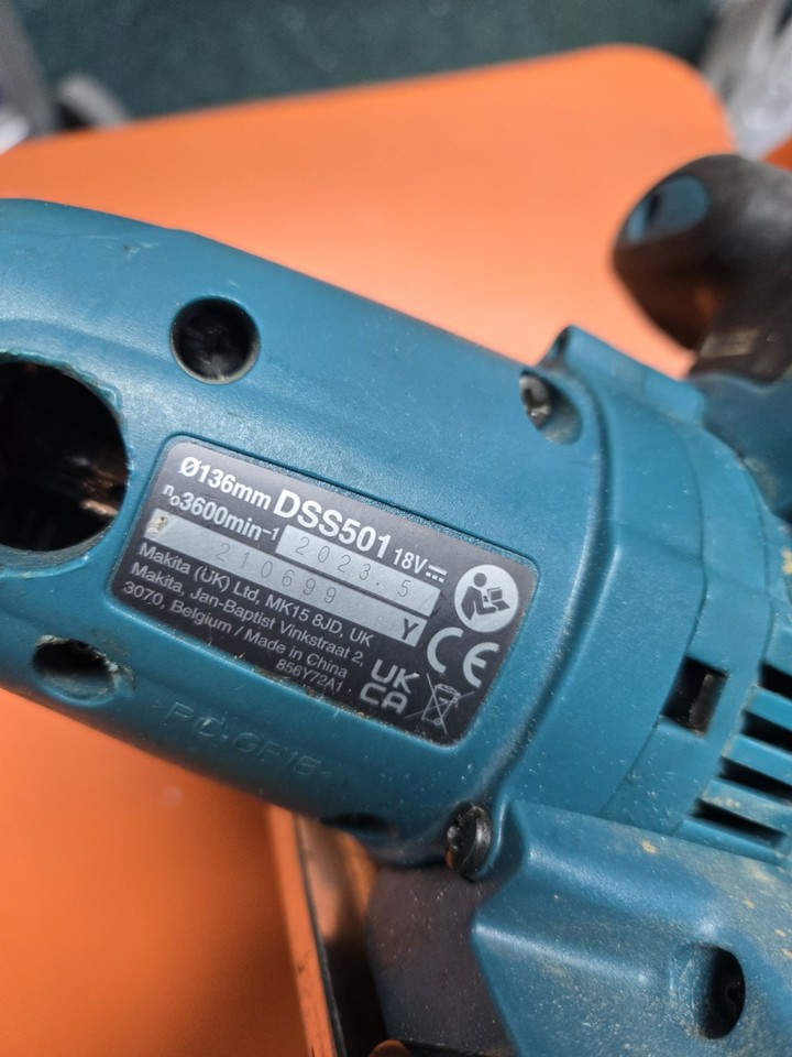 Makita DSS501 18V LXT 136mm Circular Saw - Body (FAULTY) NOT Working ...