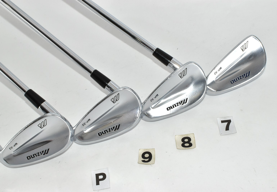 Mizuno MP-32 Forged 8p 3-4-5-6-7-8-9-Pw RH Stiff DG S200 Golf Iron Set ...