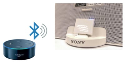 Bluetooth adapter for Sony RDP-M5iP speaker dock Amazon Alexa Echo Dot ...