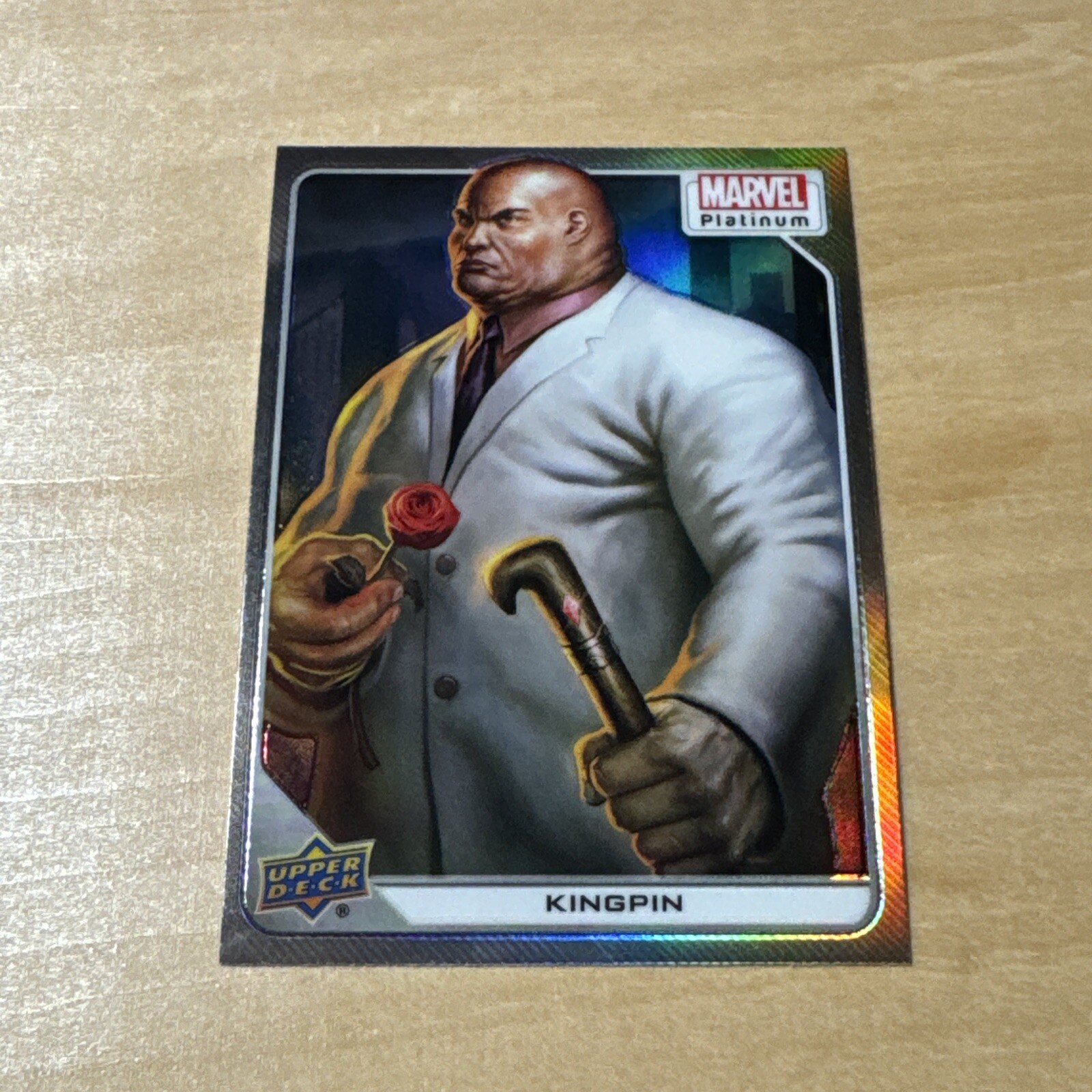 2023 MARVEL PLATINUM 84 KINGPIN RAINBOW PARALLEL | eBay