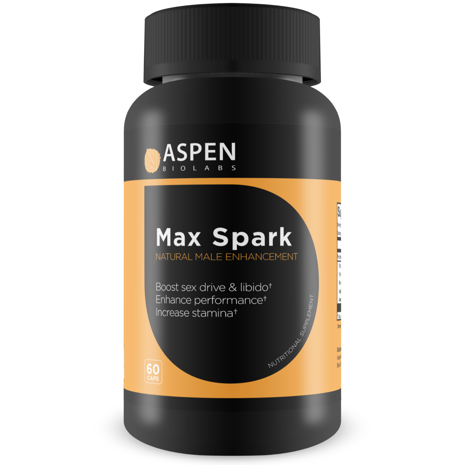 Aspen BioLabs Max Spark - Natural Male Enhancement - Boost Libido ...
