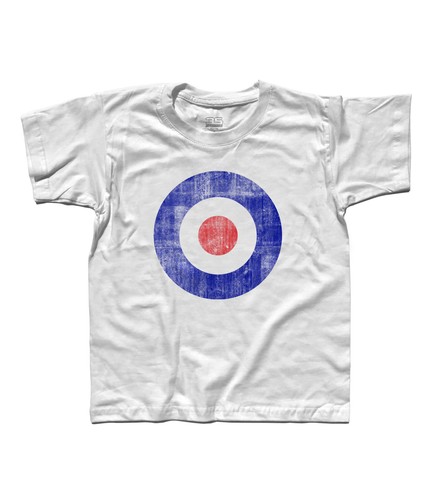 T-Shirt Child Target Blue Mods Vespa the Who Pete Townsend Vintage | eBay