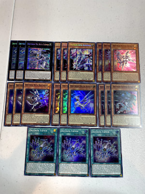 yugioh drytron deck drytron mu beta fafnir drytron alpha 21 cards D014 ...