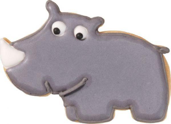 Cookie Cutter Rhinoceros 9 5 CM Birkmann Cookies Baking Africa Safari ...