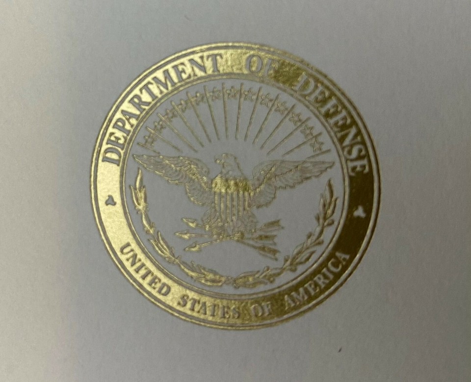 Joint Service Achievement Medal (JSAM) Citations (Certificate) - BLANK ...