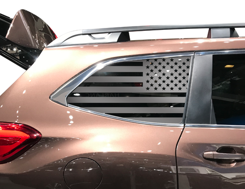 USA Flag Decals Fits Subaru Ascent 2019 - 2023 Side Windows QB12 | eBay