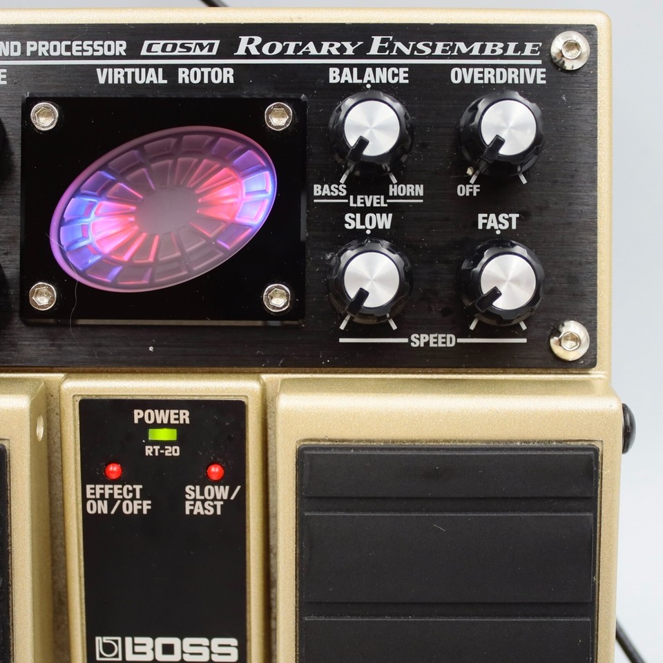 BOSS RT-20 Rotary Ensemble Rotary Sound Processor Guitar Effect Pedal ...